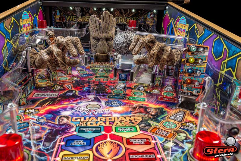 New Guardians Of The Galaxy pinball by Stern – Connecticut Pinball